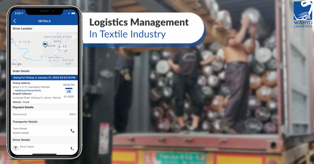 Technology Driven Logistics Service In Pakistan for Textile Industry